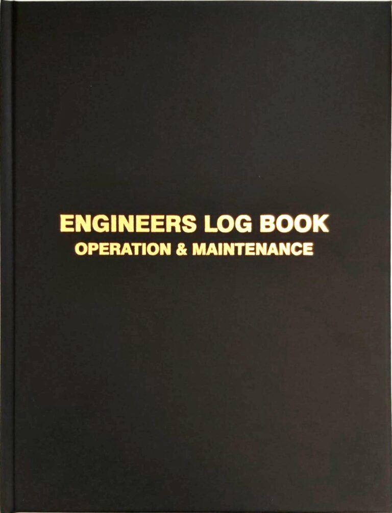Steam Boiler Log Book